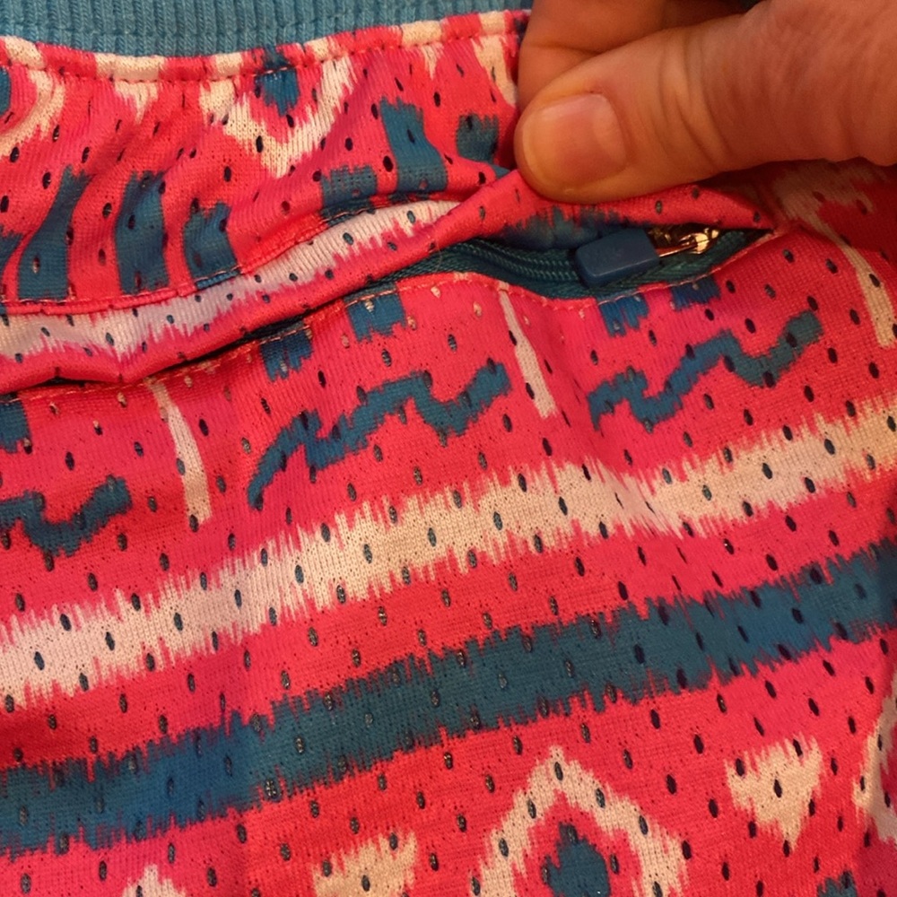 Chubbies Hot Pink Turquoise Palm Tree Gym Shorts Sz X… - Gem
